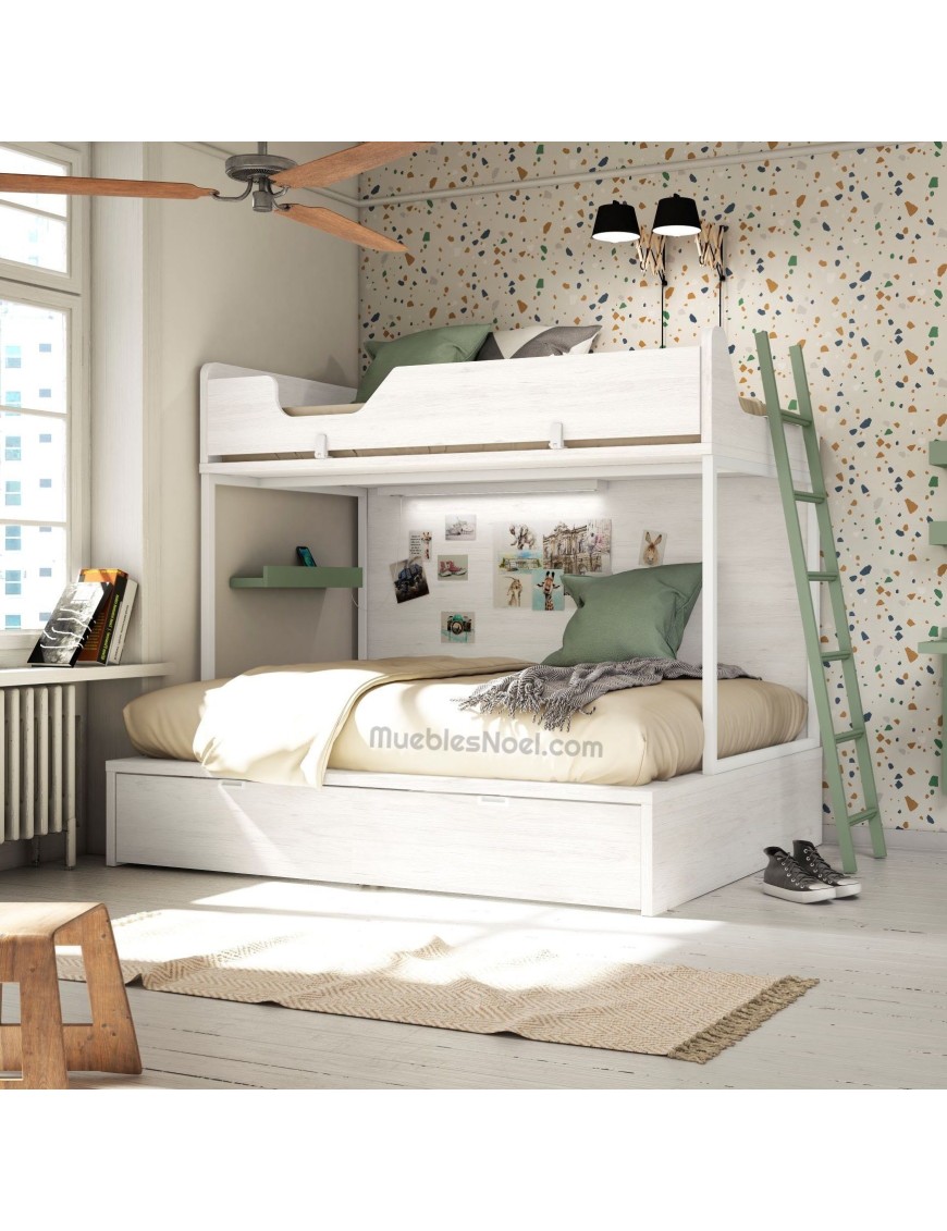 Litera 3 camas con una grande Milmueble | Muebles Noel Ibiza SL